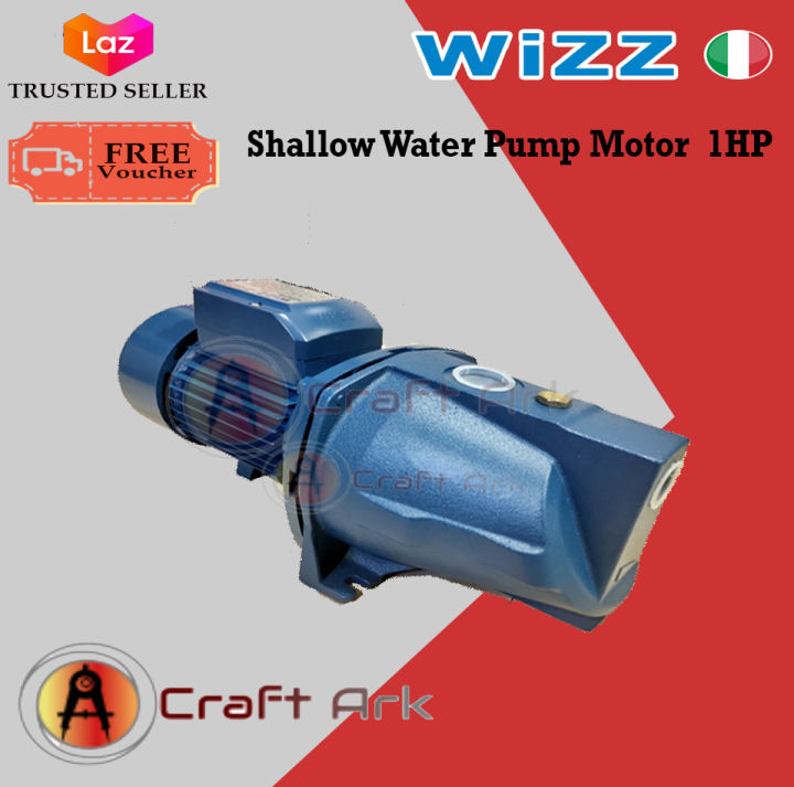 WIZZ Water Pump Motor 1HP | Lazada PH
