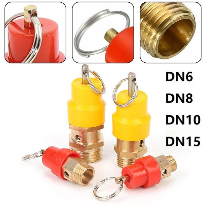 Toolstar Industrial Grade Safety Valve for 8KG Air Compressor Enhanced ...