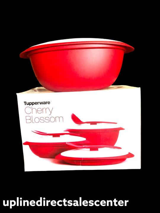 Tupperware CHERRY BLOSSOM SET 10 Pcs (Garden Blossoms Collection ...