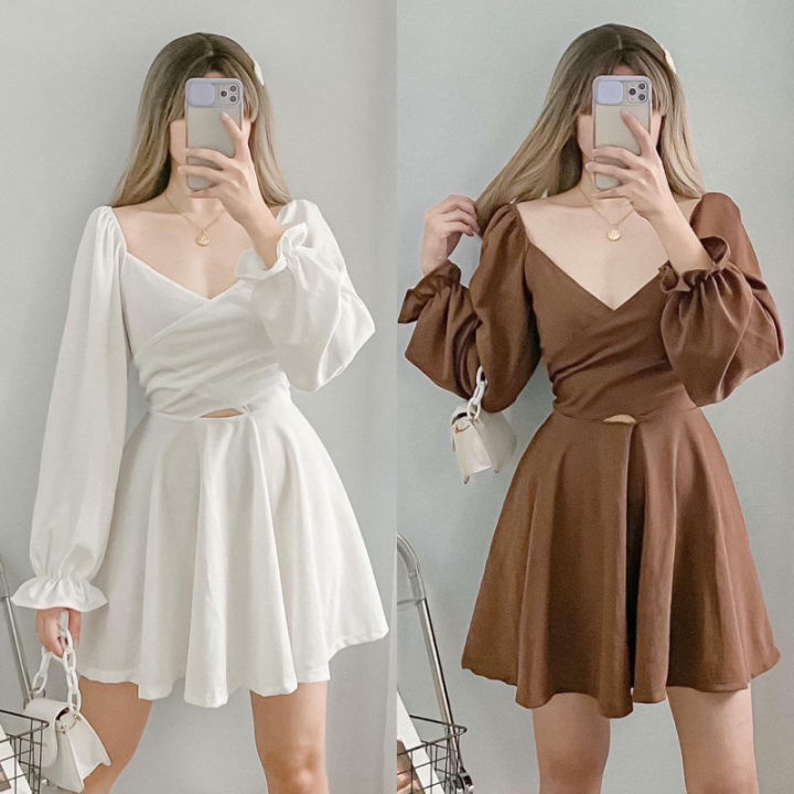 Mxn Eunice Offshoulder Dress Lazada Ph