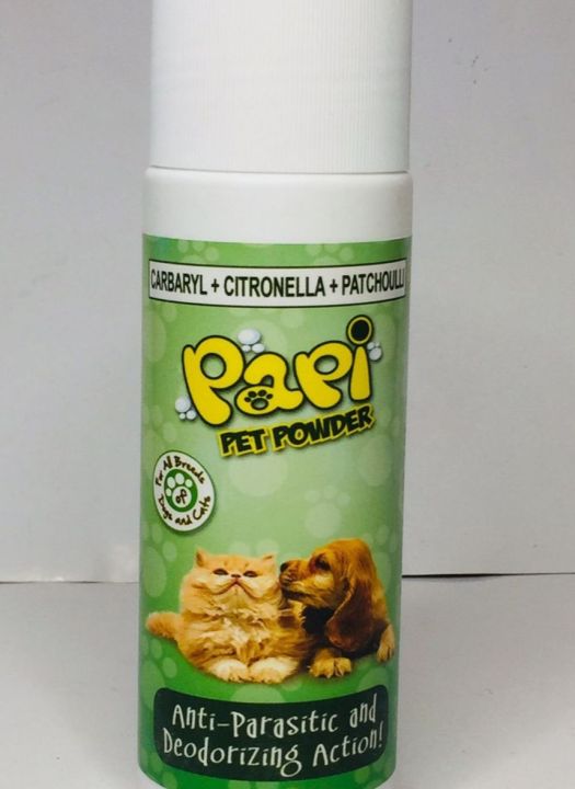 [SOUTH VET] PAPI PET POWDER 100g ANTI-PARASITIC AND DEODORIZING ACTION ...