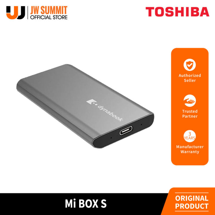 Toshiba Dynabook Boost X20 250GB USB 3.2 Portable External Storage SSD ...