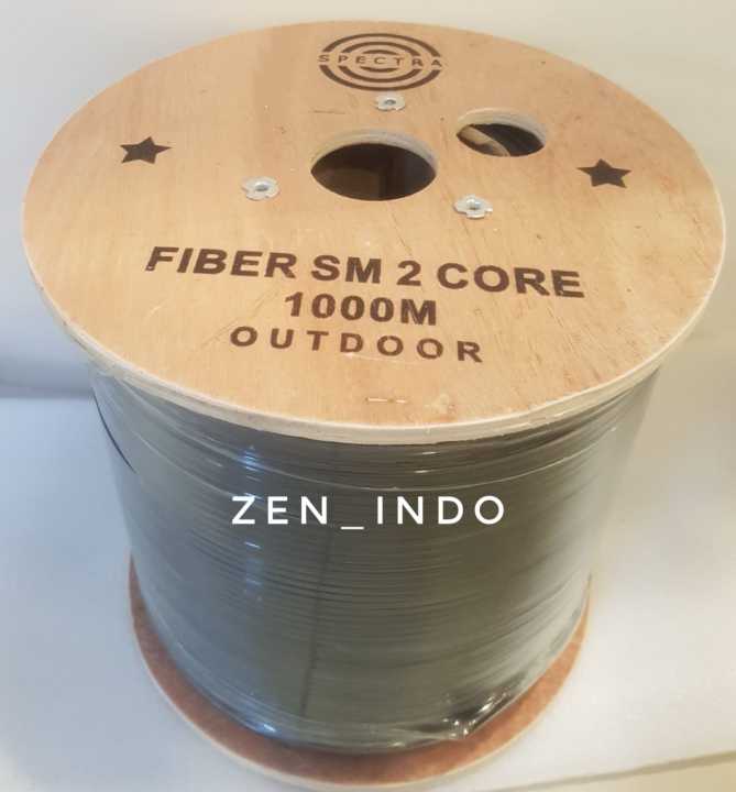 Kabel FO Fiber Optik 2 Core 3 Seling 2 Core 3 Sling Outdoor 3 Sling ...