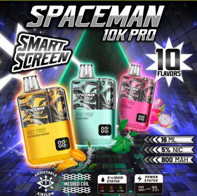SMOK SPACEMAN 10000 PRO FULL SET WITH LED LIGHT | Lazada