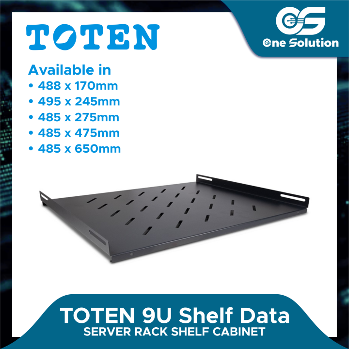 U / 9U TOTEN Shelf Data Cabinet Shelf / Server Rack Shelf/ Server Data ...