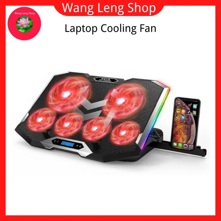 Gaming Laptop Cooler Fan /Cooling Fan K9 (Support 12inch To 17.3inch ...