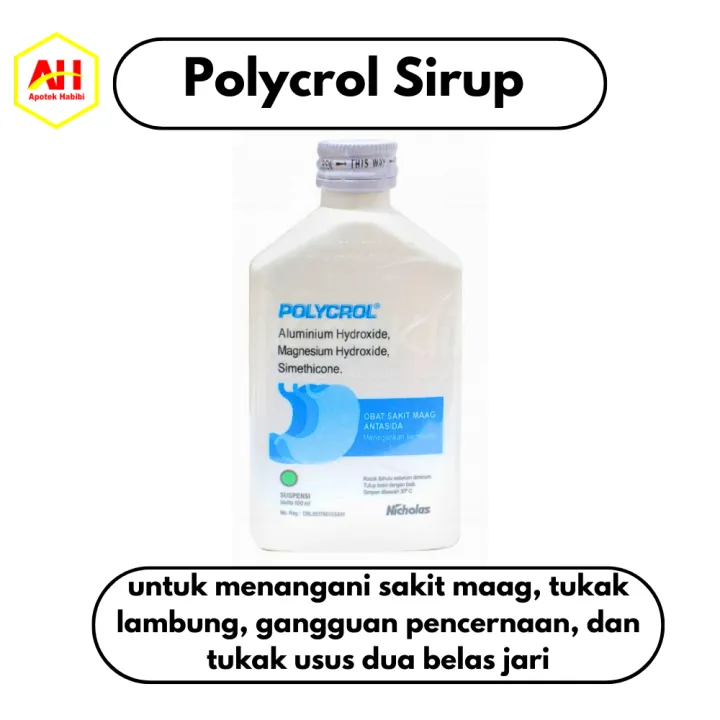Polycrol Sirup 100 ml | Lazada Indonesia