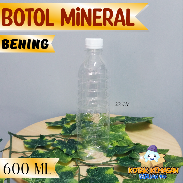 (ISI 84 PCS ) Botol minum 600 ML/Botol plastik minuman 600 ML/Botol ...