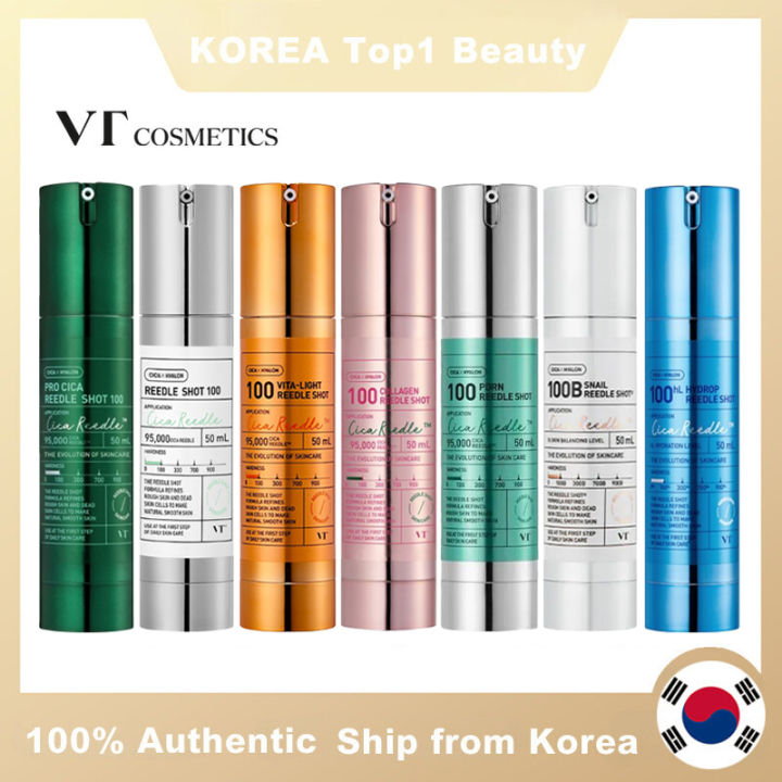 VT COSMETICS Reedle Shot Serum 100/300/700 | Pro Cica Reedle Shot ...