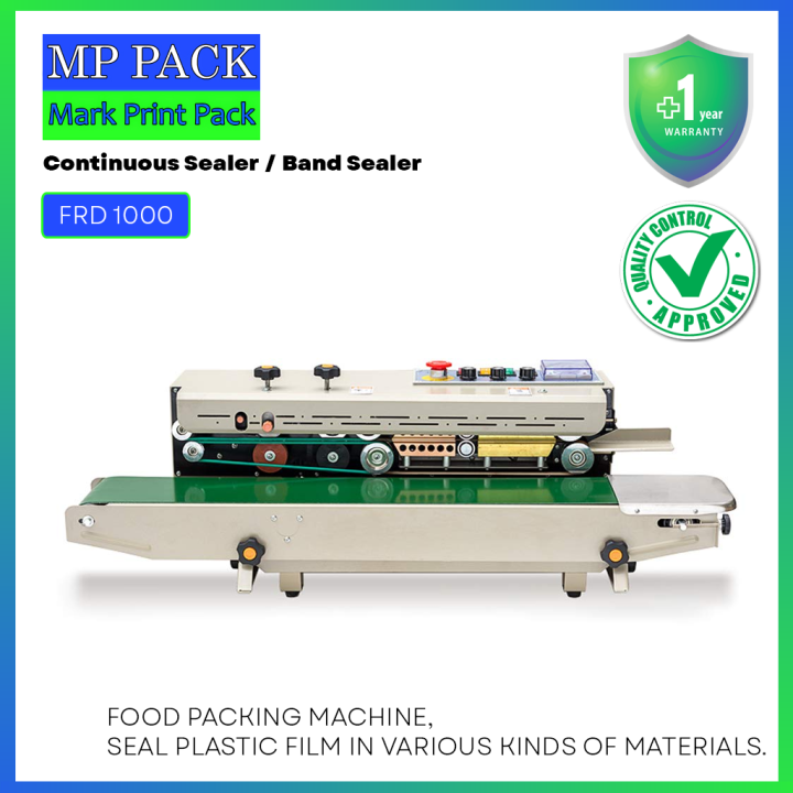 FRD-1000 Continuous Sealer / Band Sealer (Solid Ink printing ...