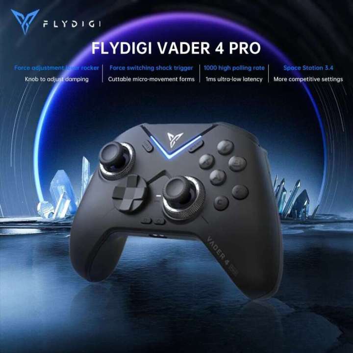 230 2024ใหม่ Flydigi VADER 4 Pro/ VADER 3จอยเกมไร้สายบลูทูธฮอลล์สวิตช์ท ...