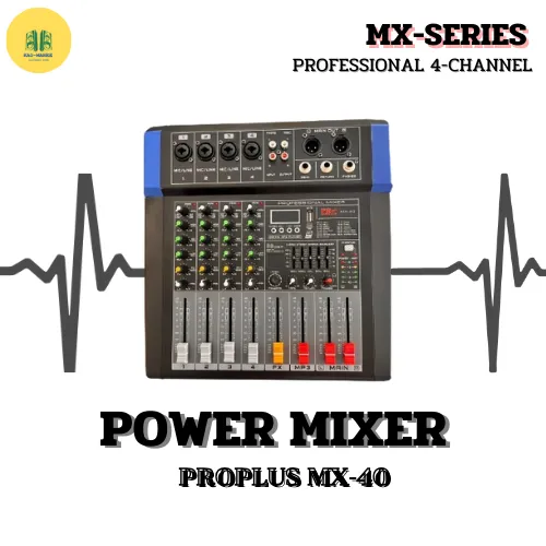 พาวเวอร์มิกเซอร์ PROPLUS POWER MIXER MX-40 ของแท้มีใบรับประกัน | Lazada.co.th