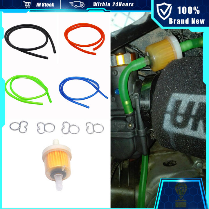 Muticolor 1M Motorcycle Fuel Filter with Double Hose Motorcycle Auto ...