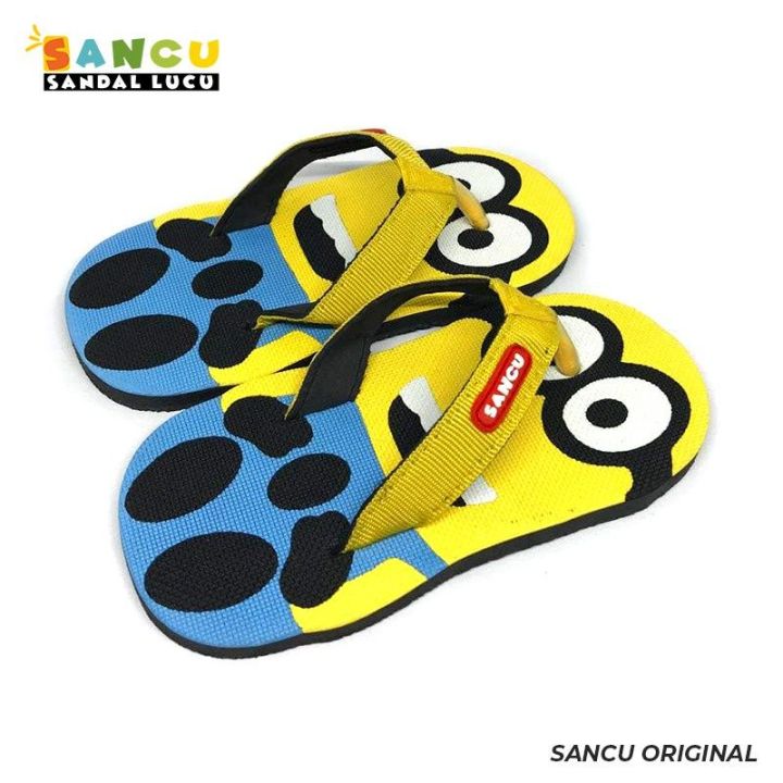 Yuni M Shop - (Sandal Sendal) Sancu Anak Dan Dewasa Karakter Lucu ...
