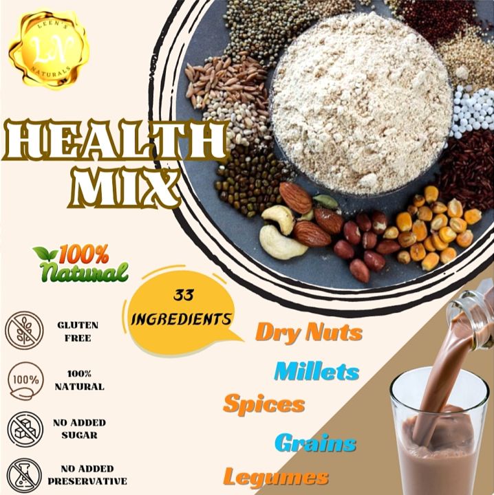 Leen_naturals original Home made Health Mix powder (Sathu maavu ...