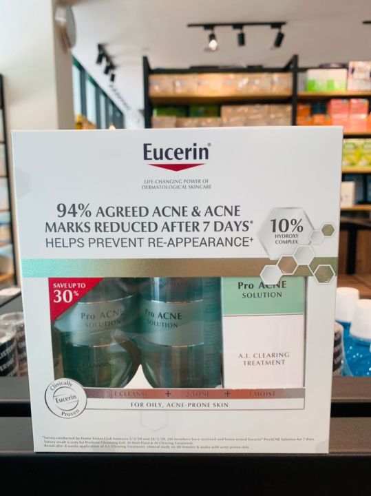 EUCERIN PROACNE REGIMEN SET | Lazada