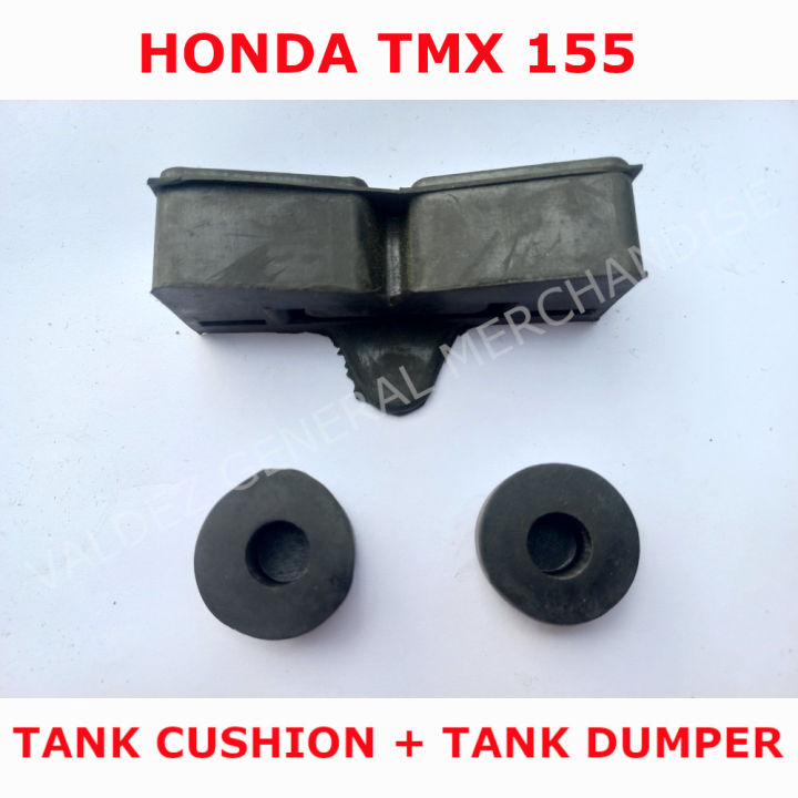 Honda TMX 155, TANK CUSHION PLUS TANK DUMPER, RUBBER GROMMET SET, PARA ...