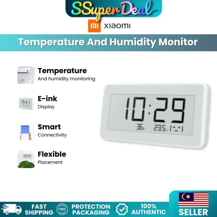 Mi Temperature and Humidity Monitor 2 | Xiaomi Temperature and Humidity ...