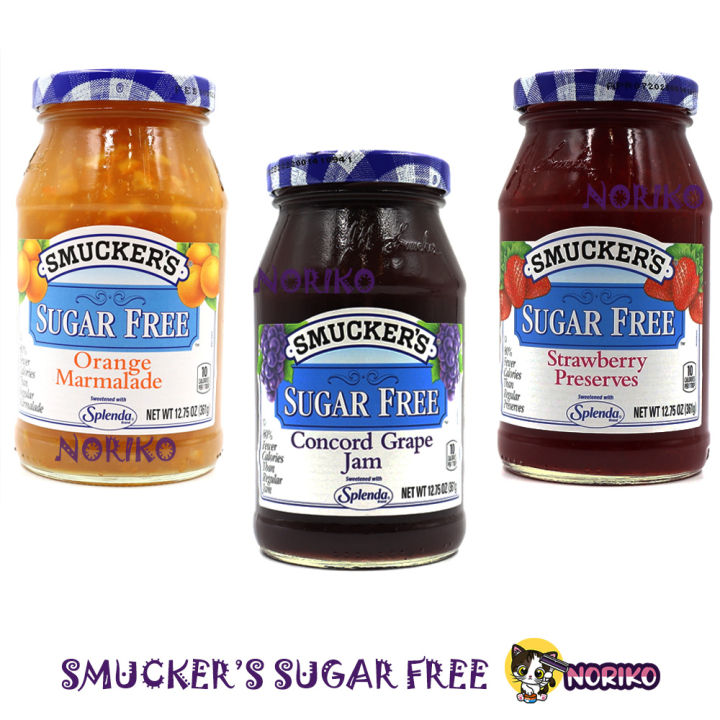 SMUCKER'S Sugar Free Assorted Fruit Jam 361g | Lazada