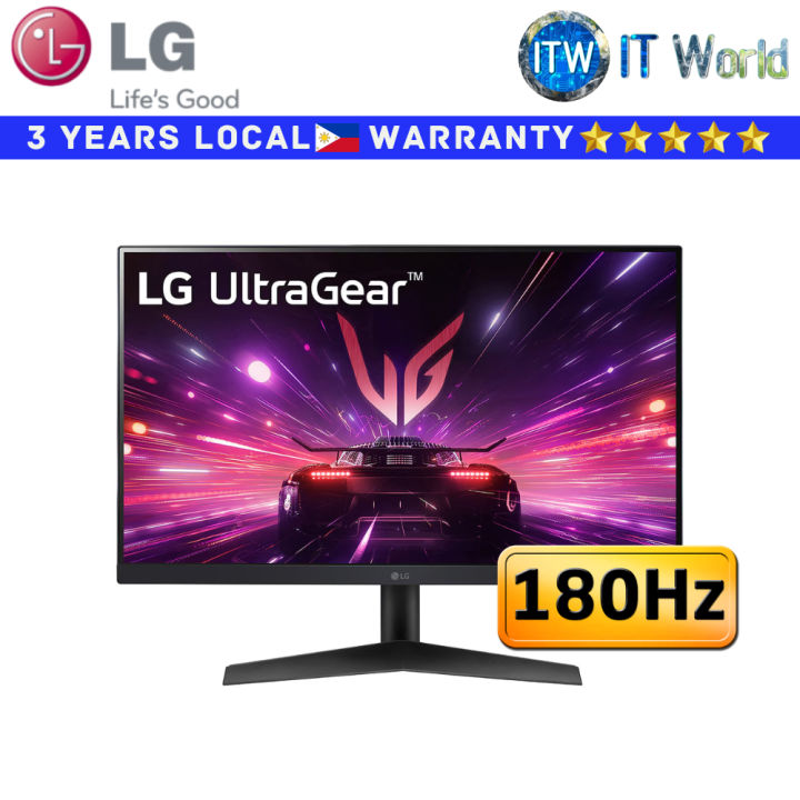 Itw | LG Gaming Monitor 24 "(1920X1080 FHD) / 180Hz /Ips/ 1Ms Gtg ...