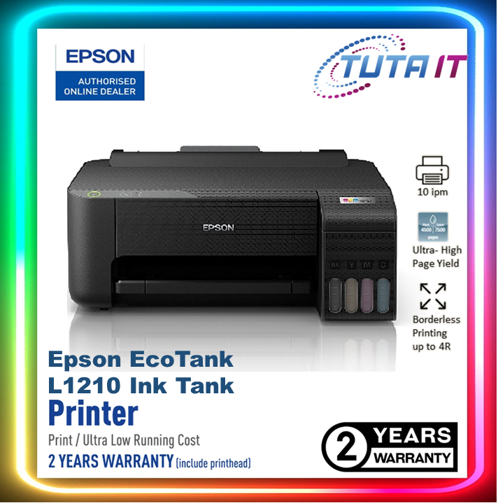 Epson EcoTank L1210(Single Function) L3210 / L3250/ L3256 All-in-One ...
