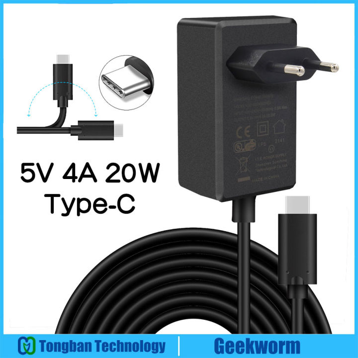 【Popular】 Geekworm Raspberry Pi 4 Power Adapter Power Supply 5v 4a 20w ... 【Popular】 Geekworm Raspberry Pi 4 Power Adapter Power Supply 5v 4a 20w ...