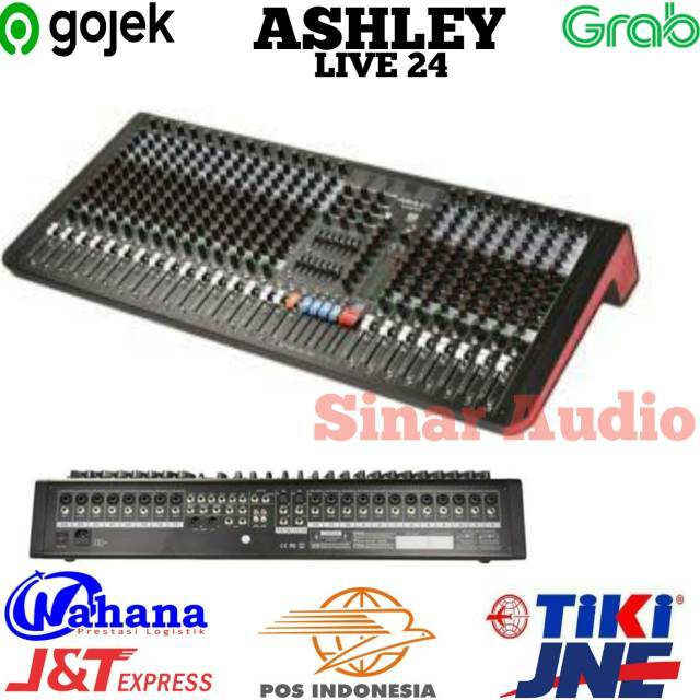 Mixer Ashley Live 24 Original Ashley Live24 - 24 Channel | Lazada Indonesia