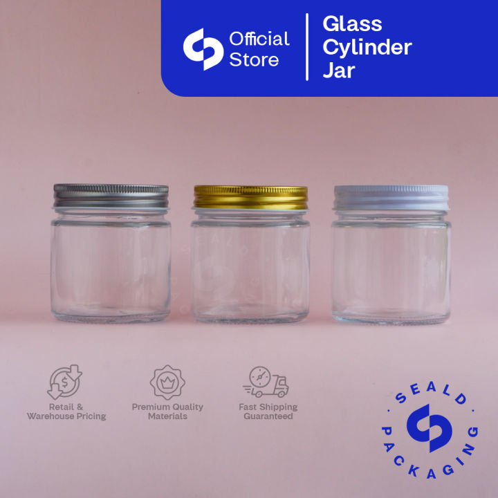 Glass Rounded Mason Jars (GLR) | Lazada PH
