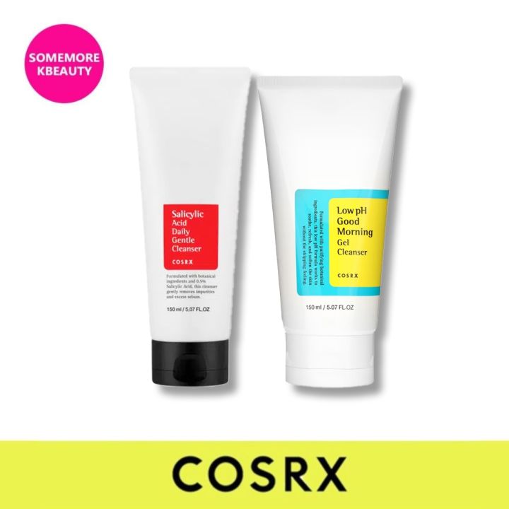 COSRX Salicylic Acid Daily Gentle Cleanser/Low Ph Good Morning Gel Cleanser 150ml | Lazada PH