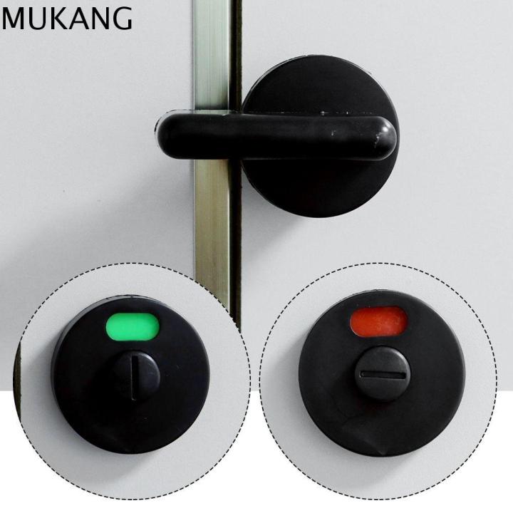 MUKANG Bolt Bathroom Door Lock Plastic Catch WC Lock Universal ...
