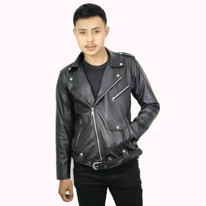 Jaket Motor Rock N roll Changcuters Punk PREMIUM Free lotion semir ...