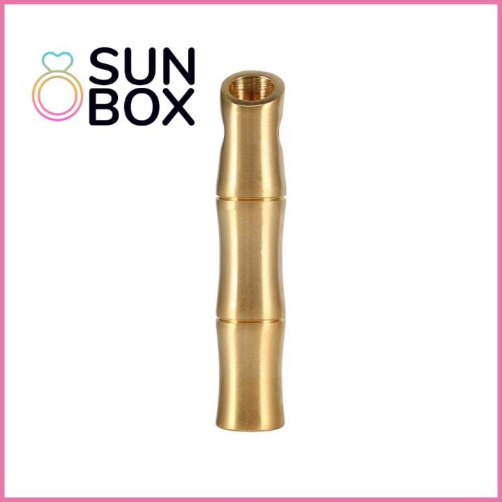 SUN BOX Brass Survival Whistle High Decibel Lightweight Signal Whistle ...