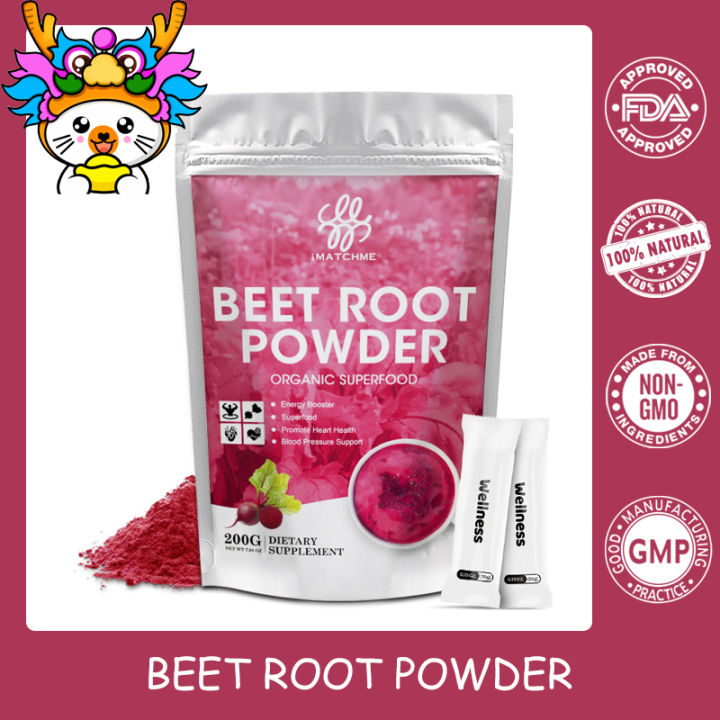 Organic Beet Root Powder Nitric Oxide Supplements Tea สำหรับพลังงานและ ...
