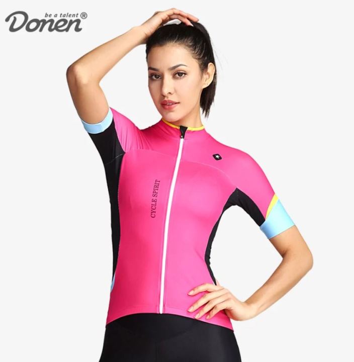 DONEN Pink Cycling Jersey | Lazada PH