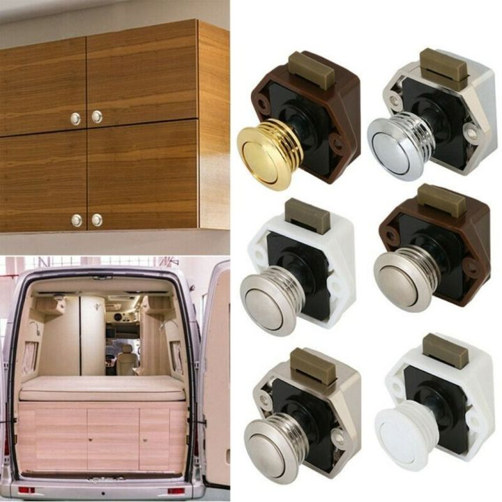 MICANGP Furniture 1pcs Home RV Caravan Button Locks Handle Camper Car ...