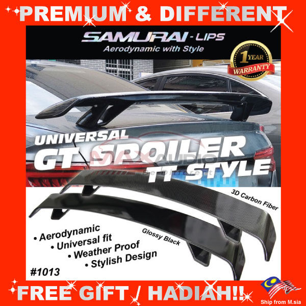 AUDI TT STYLE SAMURAI Spoiler BEZZA SAGA PERSONA WIRA WAJA VIOS CITY ...