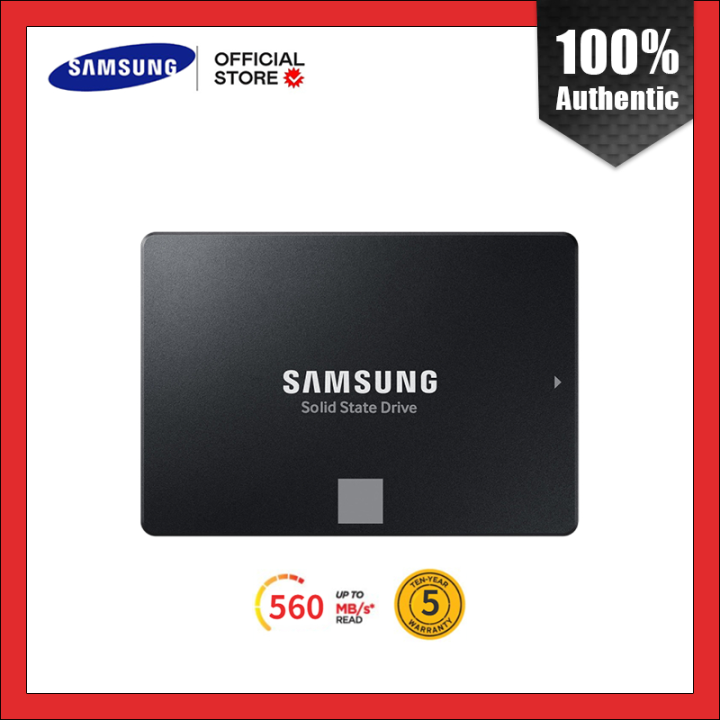 Samsung 870 EVO 1TB 2TB SSD SATA III 2.5" Internal Solid State Drive Up to 560 MB/s Sequential ...
