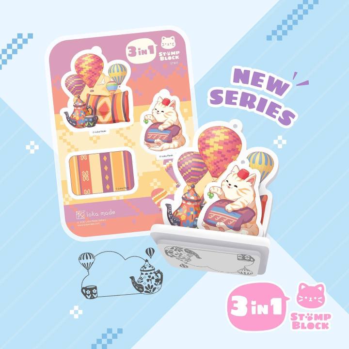 Loka Made Stamp Block/Keychain (Corgi-eous) | Lazada Singapore