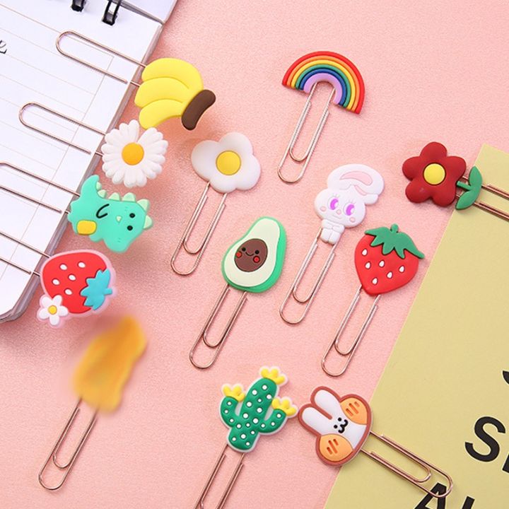Creative Cute Cartoon Paper Clip School&Office File Paper Metal Clip ...