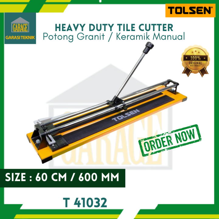 ALAT POTONG KERAMIK GRANIT MANUAL 60CM TOLSEN TILE CUTTER 600MM ...
