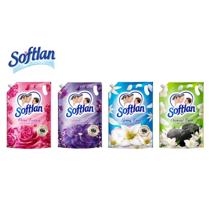 🔥 FREE GIFT🔥 Softlan Anti Wrinkles Fabric Softener Refill 1.6L | Lazada