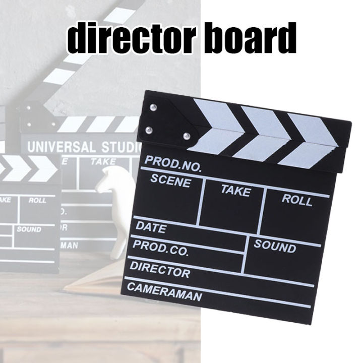 Film Movie Cut Action Board Clapper Board Scene Slateboard | Lazada PH