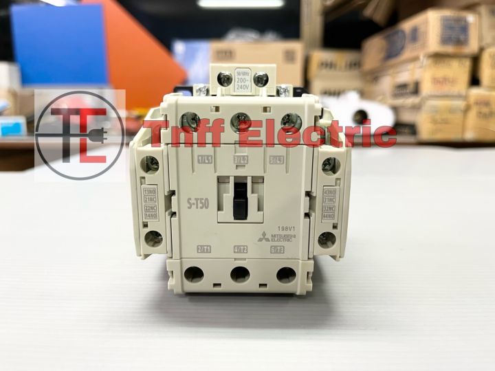 Mitsubishi Magnetic Contactor S-T50 (48V, 110V, 220V, 380V) | Lazada.co.th