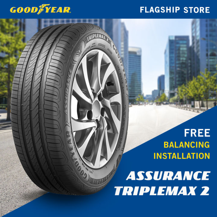 Goodyear 205/55R16 Assurance Triple Max 2 Tyre For Serena/Almera/Altis ...