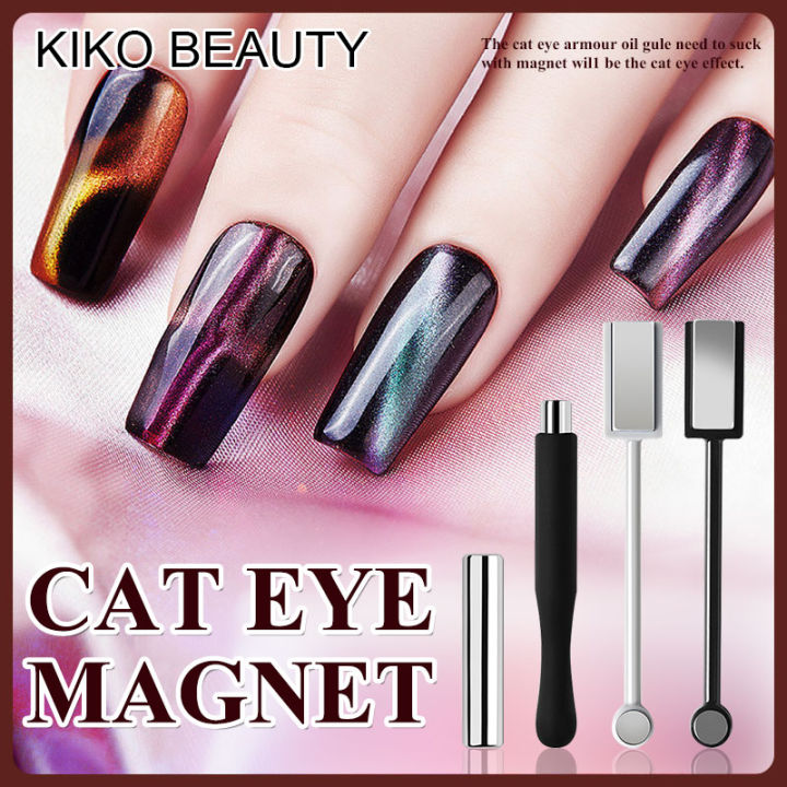 KIKO BEAUTY แม่เหล็กดูดสีเจลตาแมว อุปกรณ์ตกแต่งเล็บ พิเศษสำหรับการทำ ...