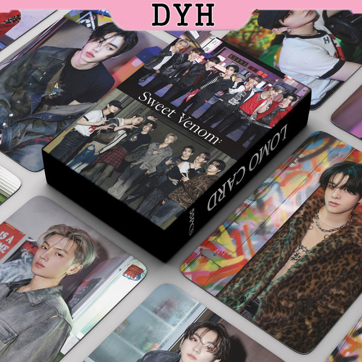 DYH 55pcs/box ENHYPEN Photocards Sweet Venom Album KPOP LOMO Card Collection Card | Lazada