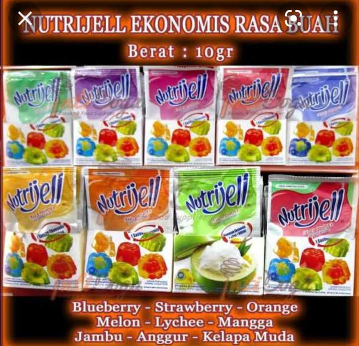 NutriJell 1 box isi 10 pcs | Lazada Indonesia