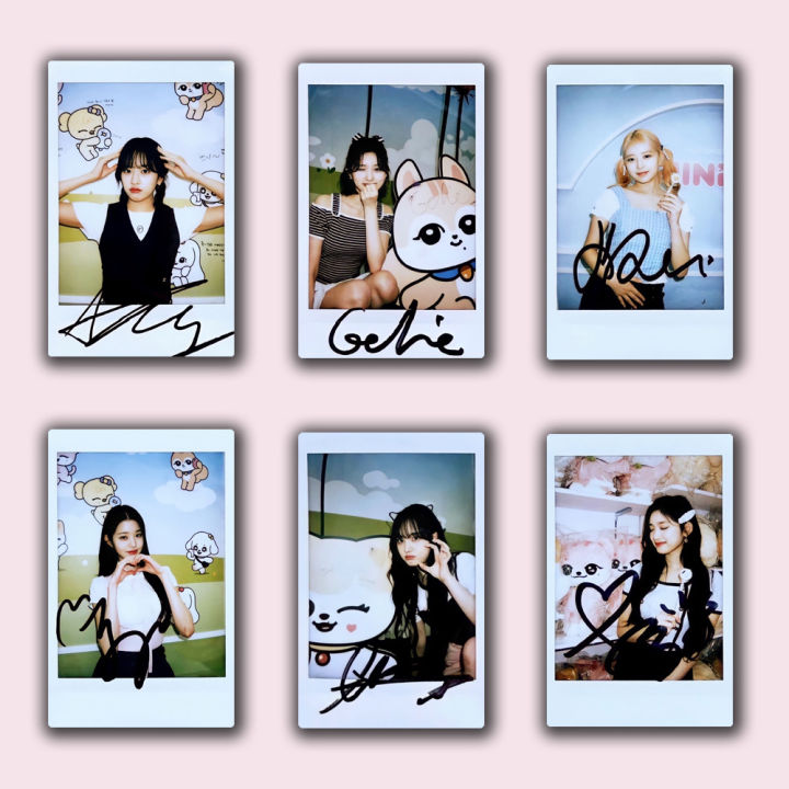 IVE Minive Park PhotoCards Yujin Gaeul Rei Liz Leeseo Wonyoung Lomo ...