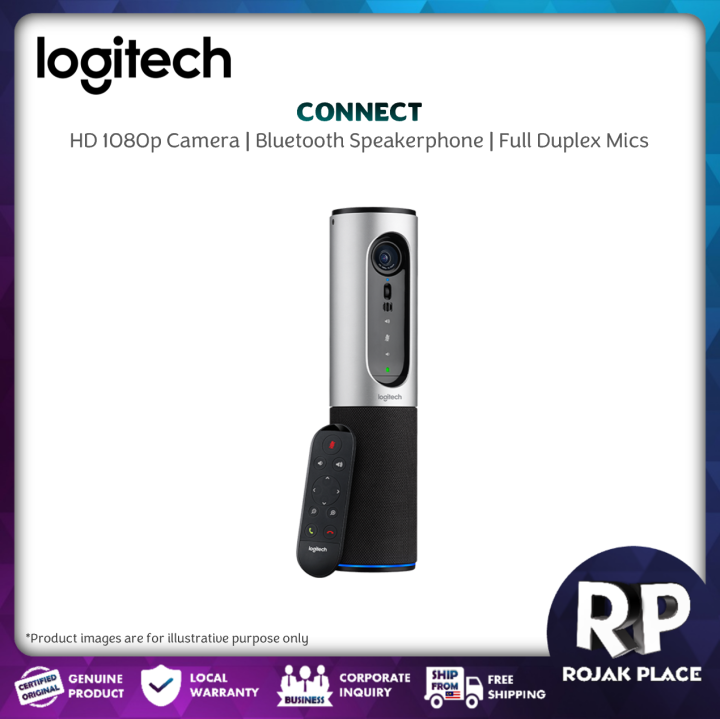 Logitech ConferenceCam Connect Full HD 1080p Portable Conference Camera ...