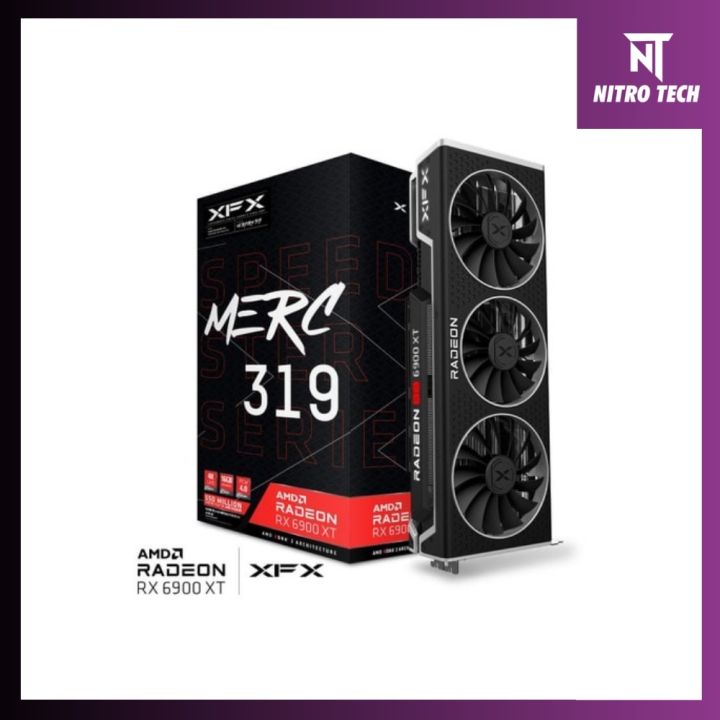 XFX Speedster MERC 319 AMD Radeon RX 6900 XT Limited Black Gaming | Lazada